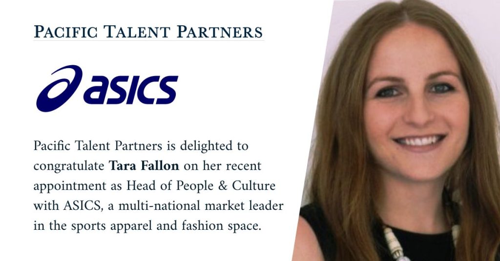 ASICS Appoints Tara Fallon As Head Of People & Culture - Pacific Talent ...
